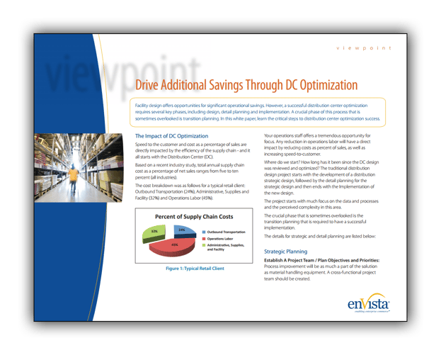 White Paper: Drive Additional Savings Through DC Optimization