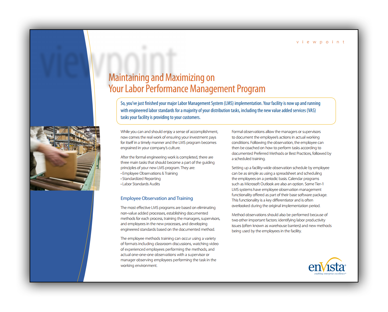 Maintaining Maximizing On Your Labor Performance Management Program Maintaining Maximizing On Your Labor Performance Management Program