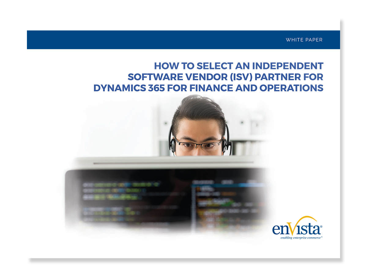 How to Select an Independent Software Vendor